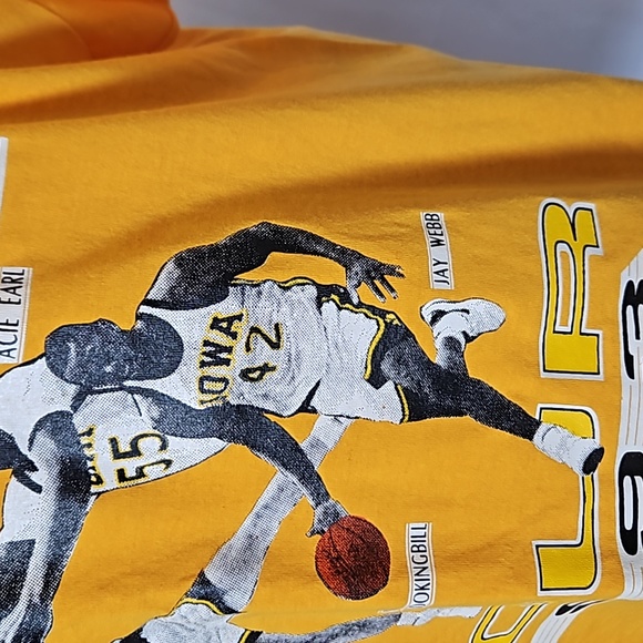 Screen Stars | Shirts | Vtg 993 Iowa Hawkeye Mens Basketball Farewell ...